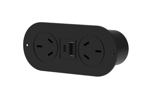 In Drawer Power Point - 2 GPO & 2 USB Ports - Bathroom Products Are Us